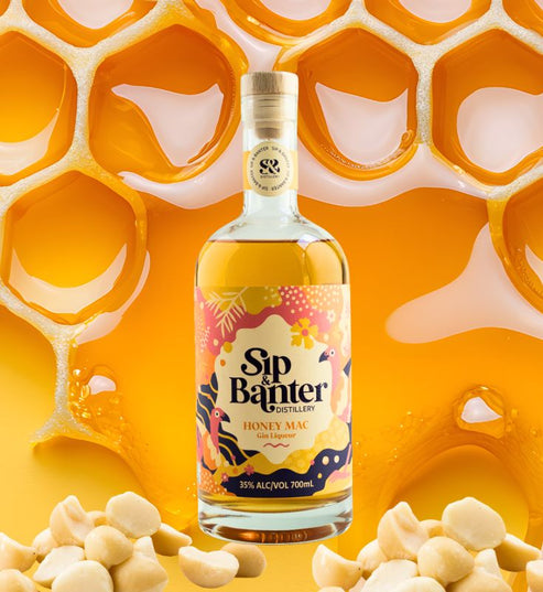 Honey Mac Gin Liqueur - 700mL – Sip & Banter Distillery